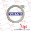 Volvo Logo Embroidery Design - Juju Embroidery Designs