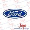 Ford Applique Embroidery Design - Juju Embroidery Designs